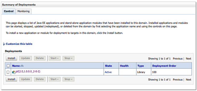The Buttso Blathers: JSF with Managed Beans and Dependency Injection and WebLogic Server